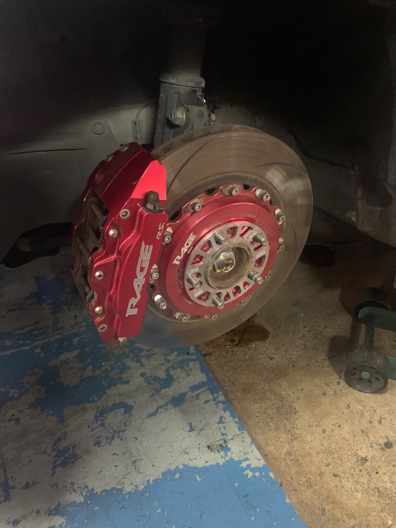 RAGE performance forged 4 pot BBK., Car Accessories, Accessories on ...