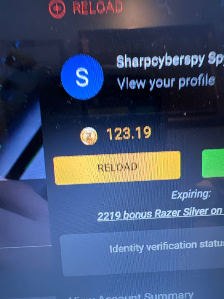 Razer account with credits, Video Gaming, Video Games, Others on Carousell