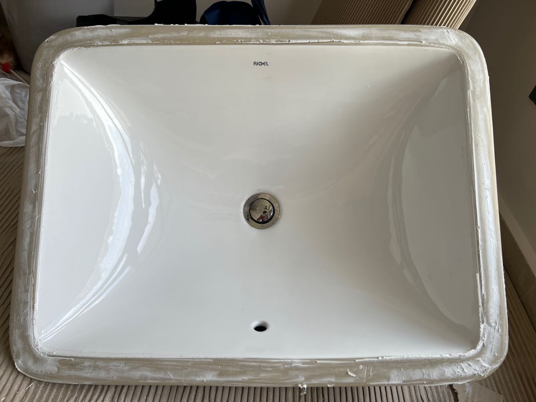 Rigel Undercounter Basin, Furniture & Home Living, Bathroom & Kitchen ...