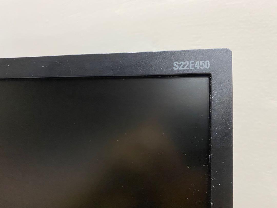 Samsung S22E450 flat panel monitor, Computers & Tech, Parts ...