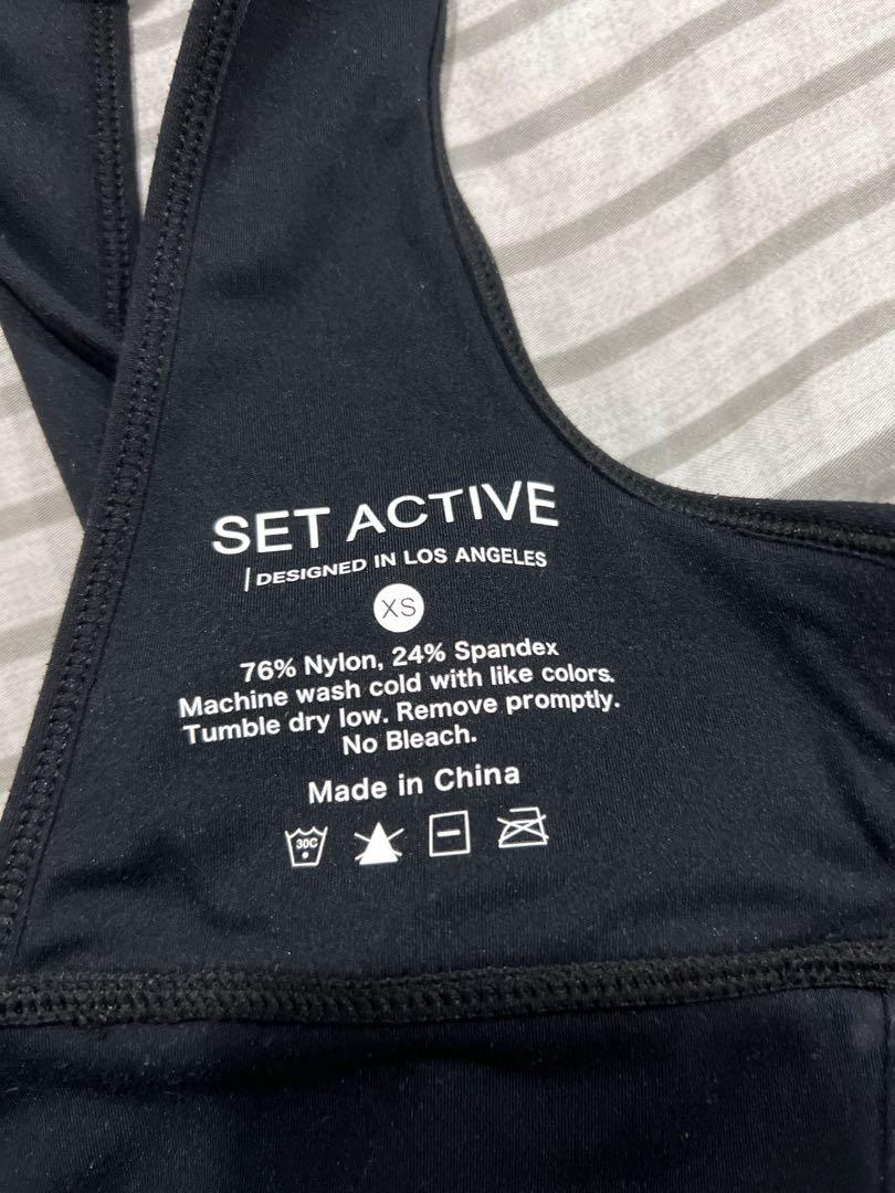Set Active Sportbody V Bra, Women's Fashion, Activewear on Carousell