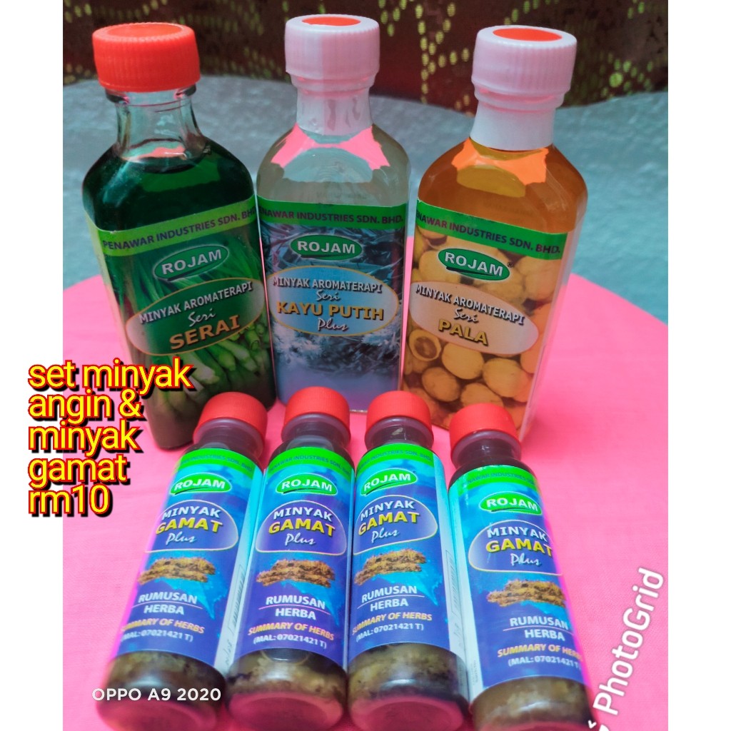 Set Minyak Angin Dan Minyak Gamat Beauty And Personal Care Foot Care On Carousell