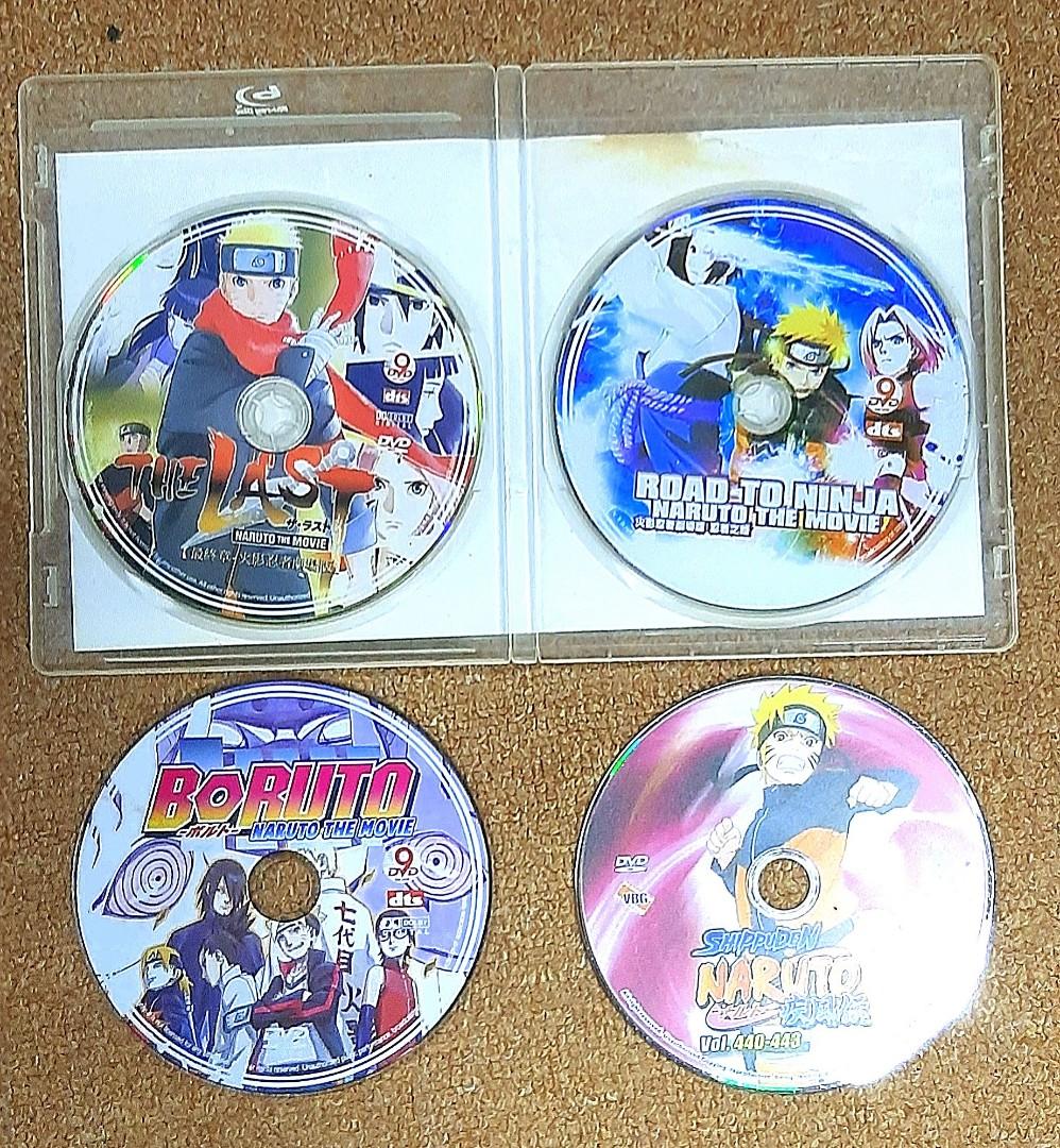 Shippuden Naruto the Series & Movie Dvd Collection, Hobbies & Toys ...