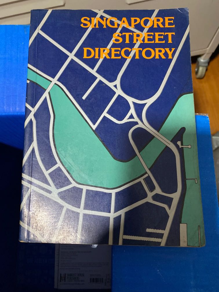 Singapore street directory - 13th Ed (1981), Hobbies & Toys ...