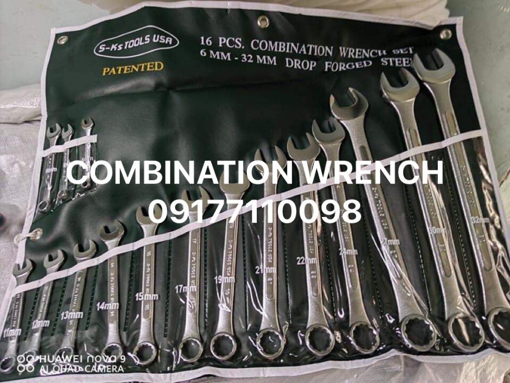 SKS Combination Wrench (6-32mm), Commercial & Industrial, Construction ...