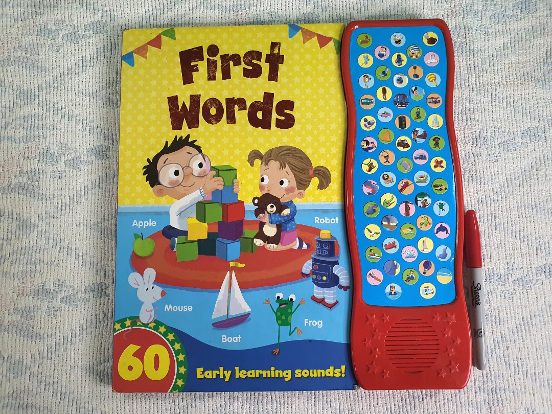 Sound Book : First Words, Hobbies & Toys, Books & Magazines, Children's ...