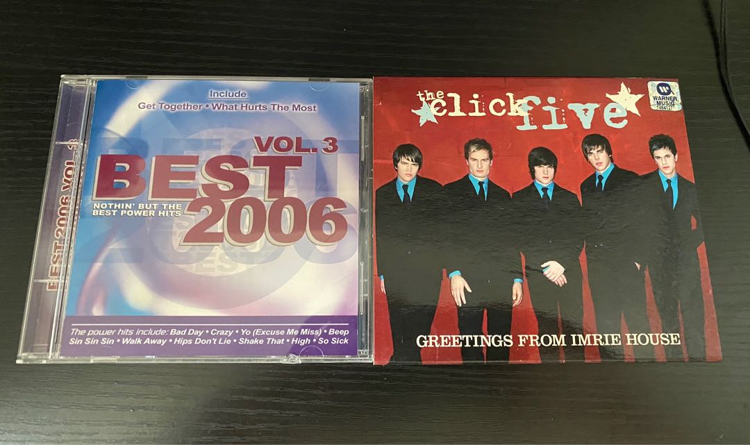 The Click Five Greetings From Imrie House CD/ Best 2006 Vol 3 Mixtape ...