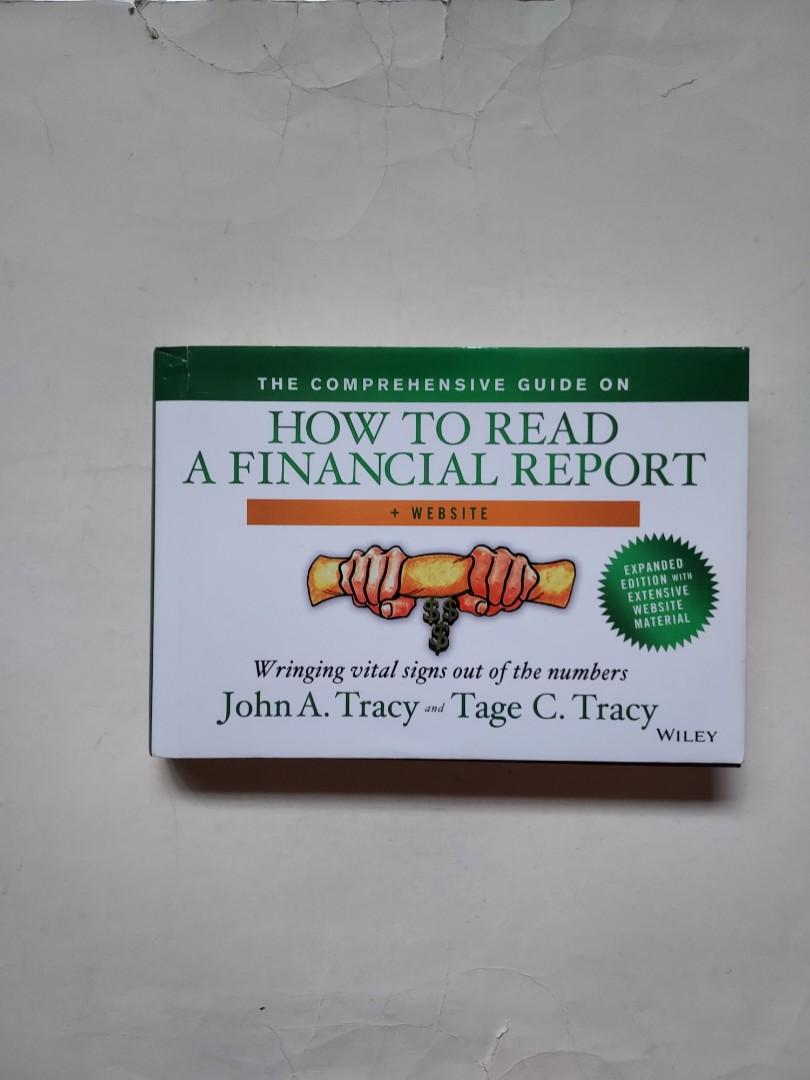 THE COMPREHENSIVE GUIDE ON HOW TO READ A FINANCIAL REPORT + WEBSITE ...