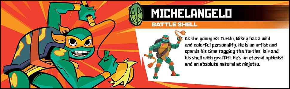 TMNT Storage SHELL Mikey (ROTMNT), Hobbies & Toys, Toys & Games on ...
