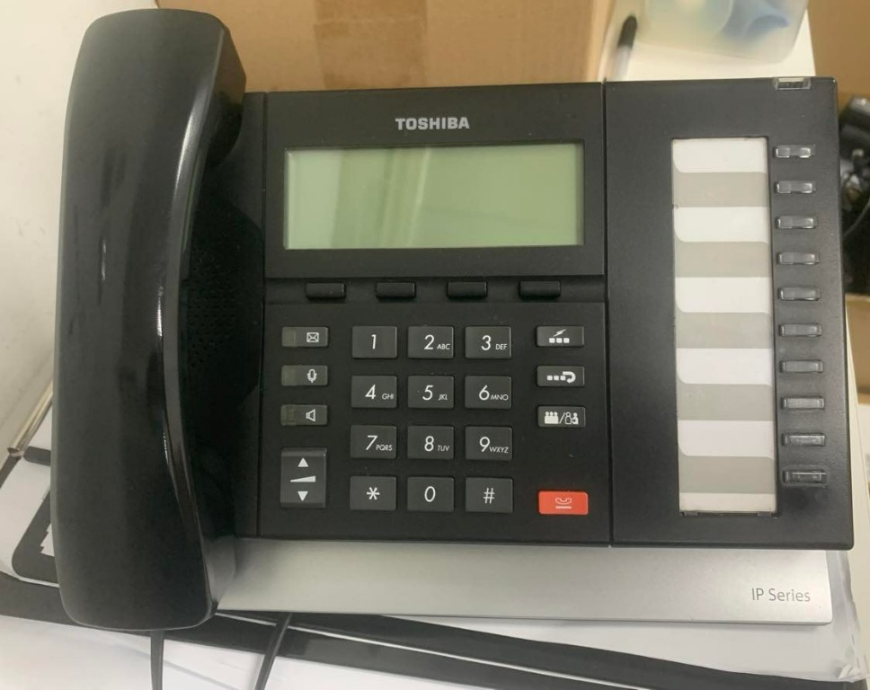 Toshiba Digital Phone IP-5522F PABX Telephone, Computers & Tech, Office ...