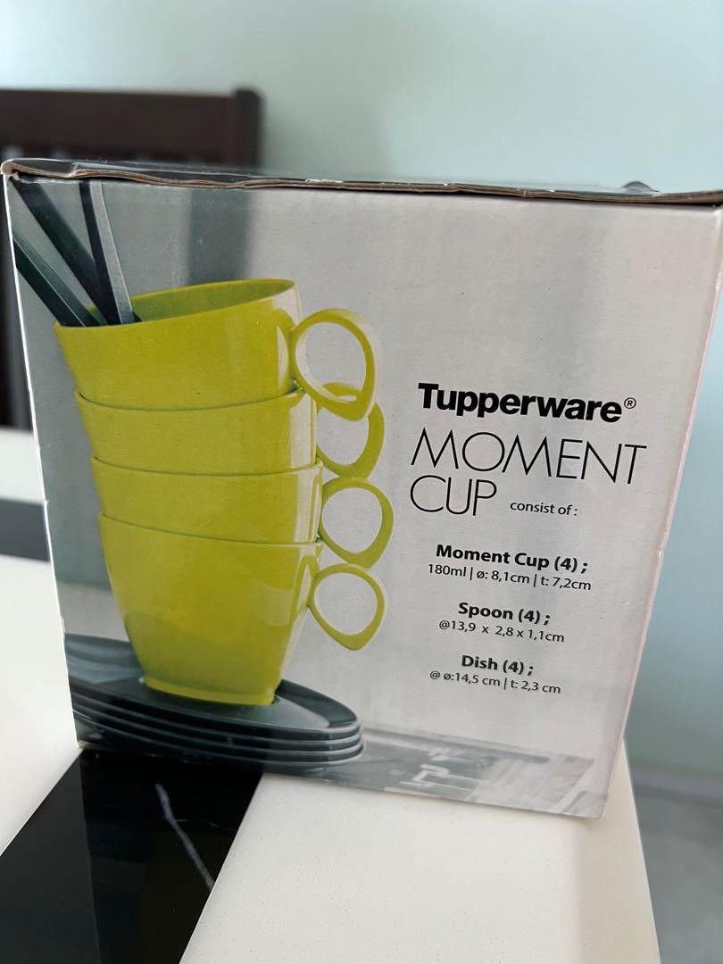 Tupperware Moment Cups Set, Furniture & Home Living, Kitchenware ...