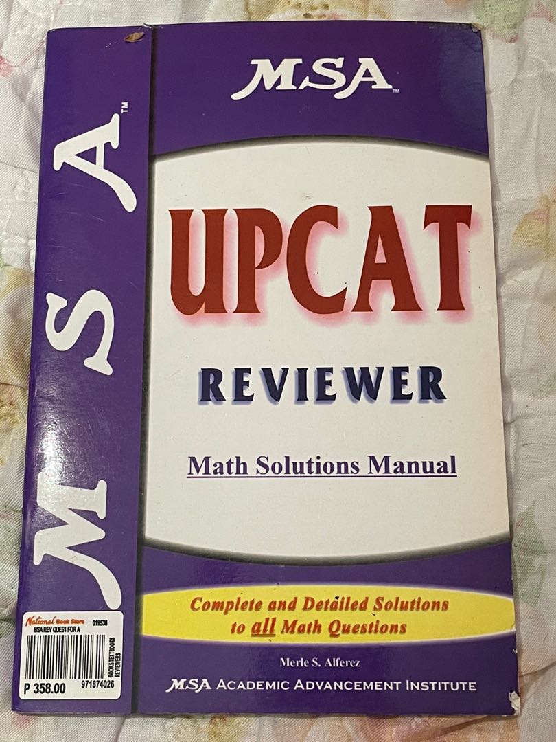 UPCAT Reviewer, Hobbies & Toys, Books & Magazines, Textbooks on Carousell