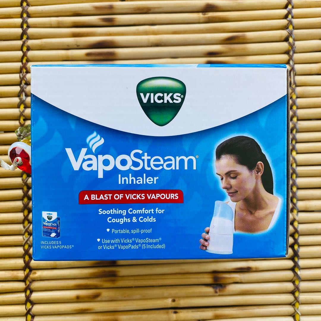 Vicks VapoSteam Portable Inhaler for Nasal and Sinus Congestion, Health ...