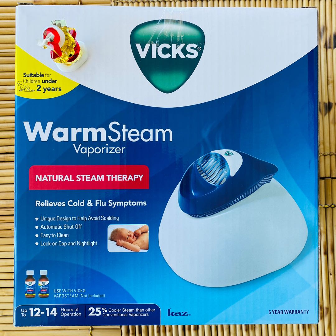 Vicks Warm Steam Vaporiser/Vaporiser Machine. 230-240v. Compatible for ...