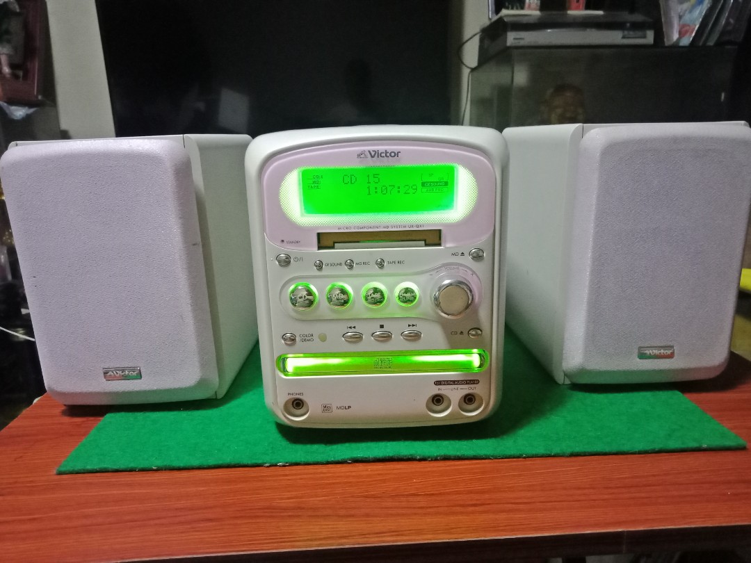 Victor Micro Compo, Audio, Soundbars, Speakers & Amplifiers on Carousell