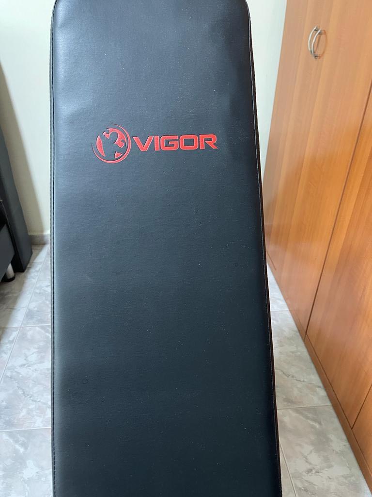 VIGOR Folding adjustable BENCH, Sports Equipment, Exercise & Fitness ...