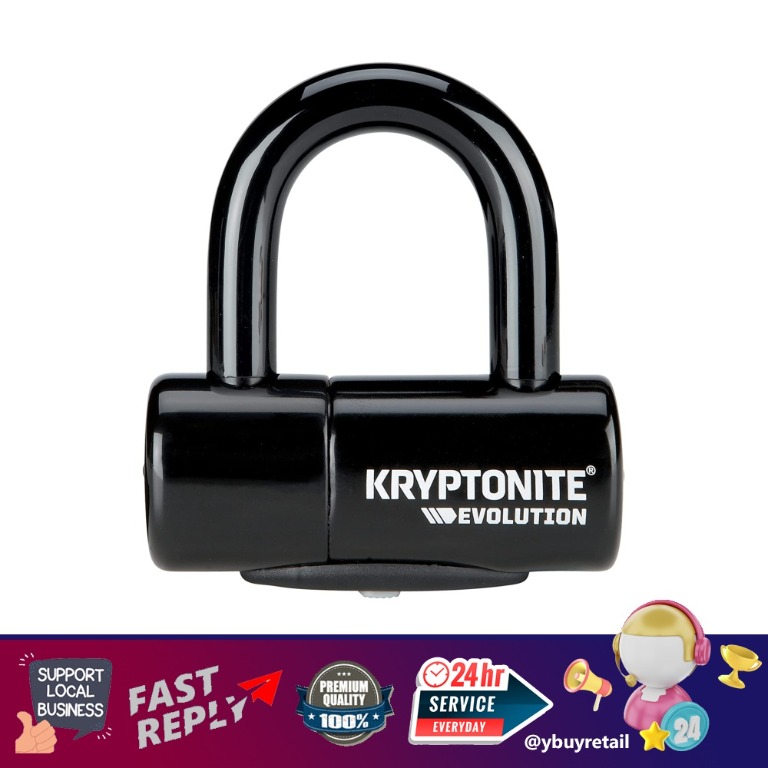 [YBR] Kryptonite Evolution Series 4 Bicycle Disc Bike Lock ...
