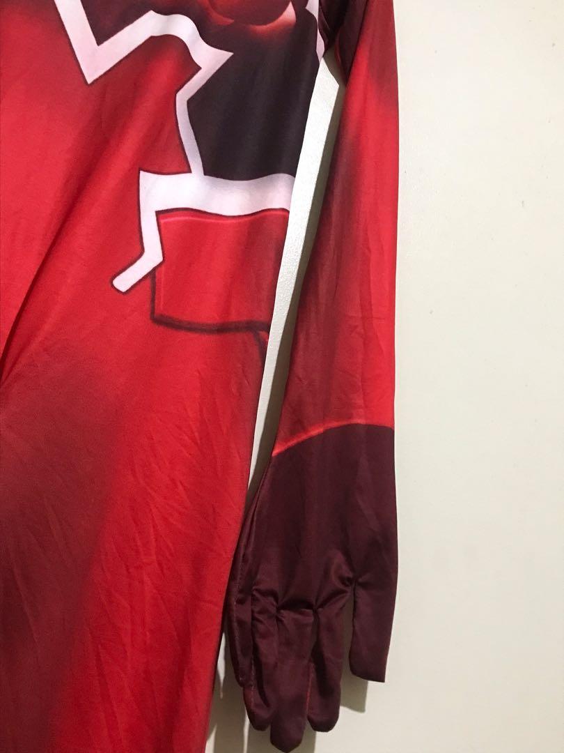 Zero Two Cosplay Red Battle Suit Costume, Women's Fashion, Dresses ...