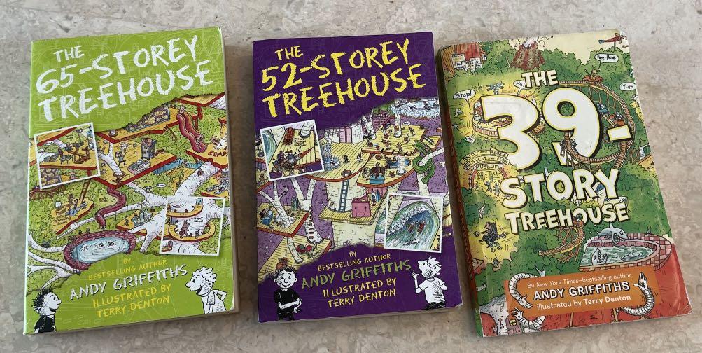 39/52/65 Storey Treehouse by Andy Griffith, Hobbies & Toys, Books ...
