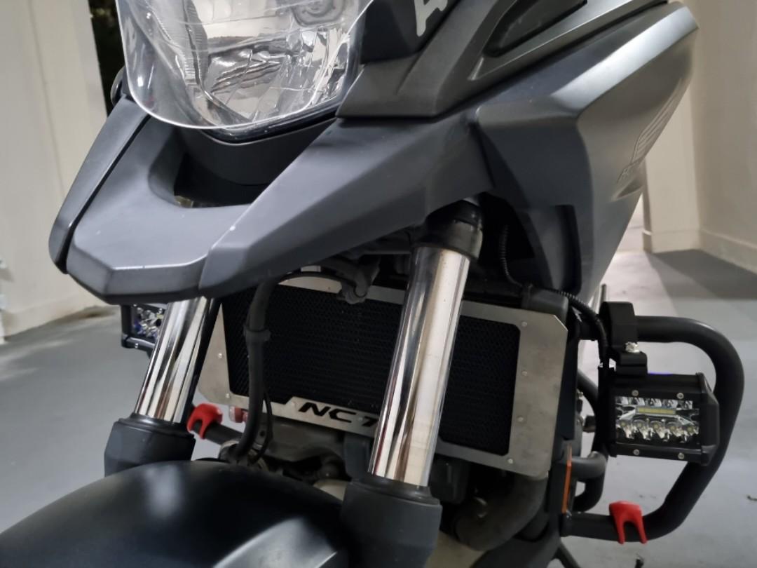 LED FOGLIGHTS installed on HONDA NC750X, Motorcycles, Motorcycle ...
