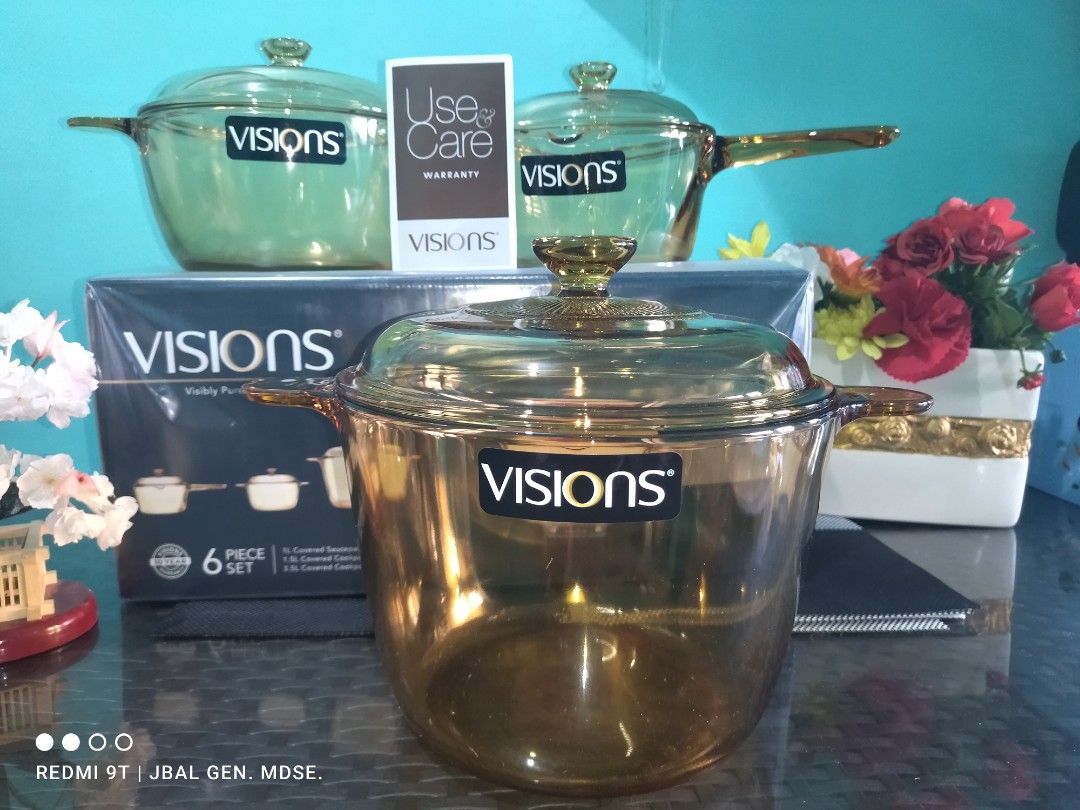 💯🇨🇵 VISION COOKWARE SET 🇨🇵💯 AUTHENTIC MADE IN FRANCE 🇨🇵💯, Furniture ...
