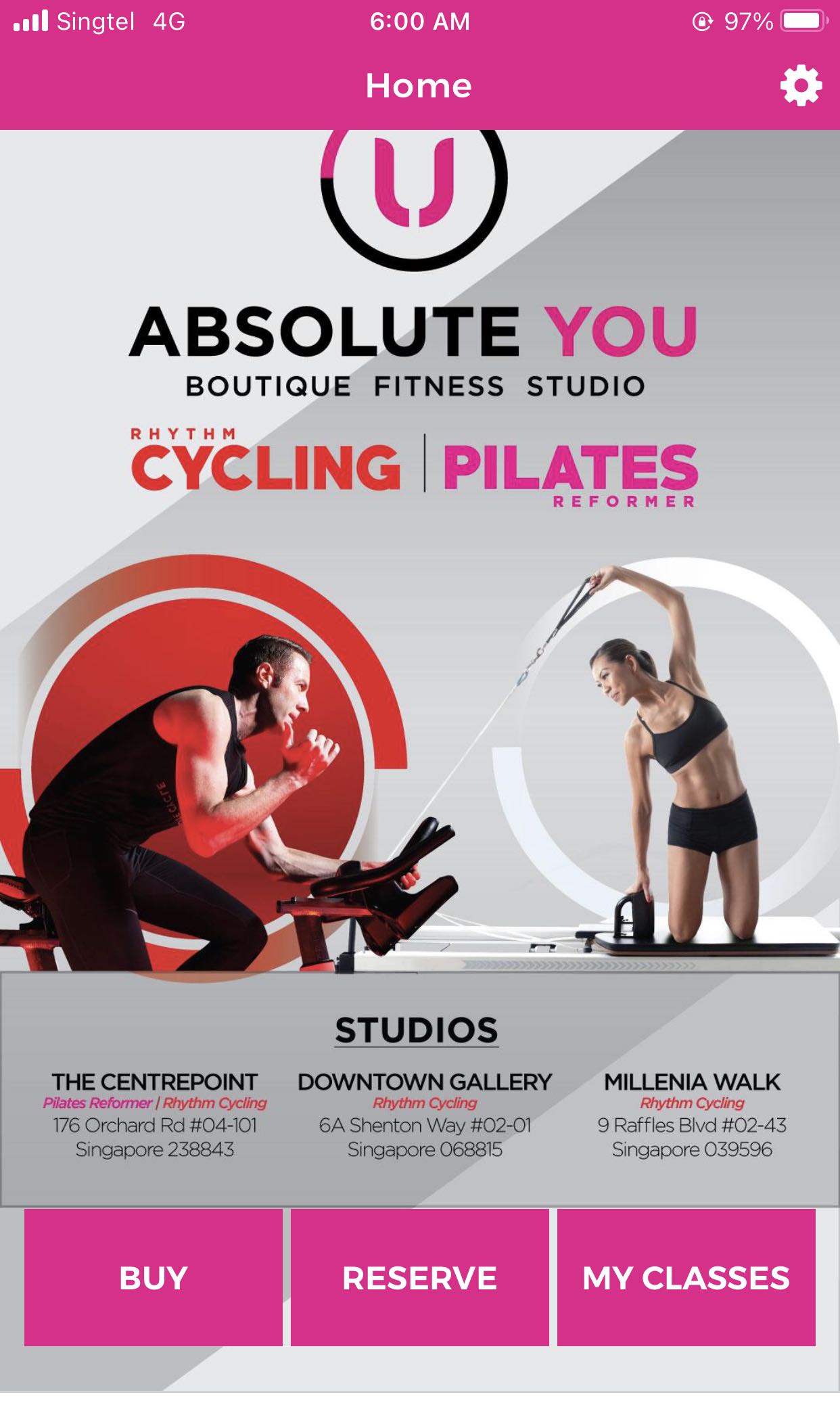 Absolute U Lite package (spin and pilates), Tickets & Vouchers, Store ...