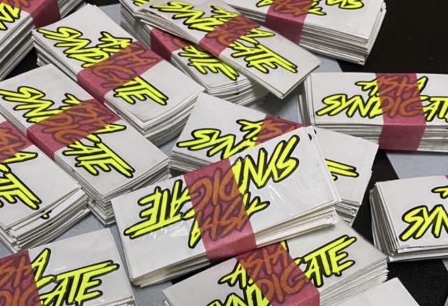 Asia Syndicate Sticker, Motorcycles, Motorcycle Accessories on Carousell