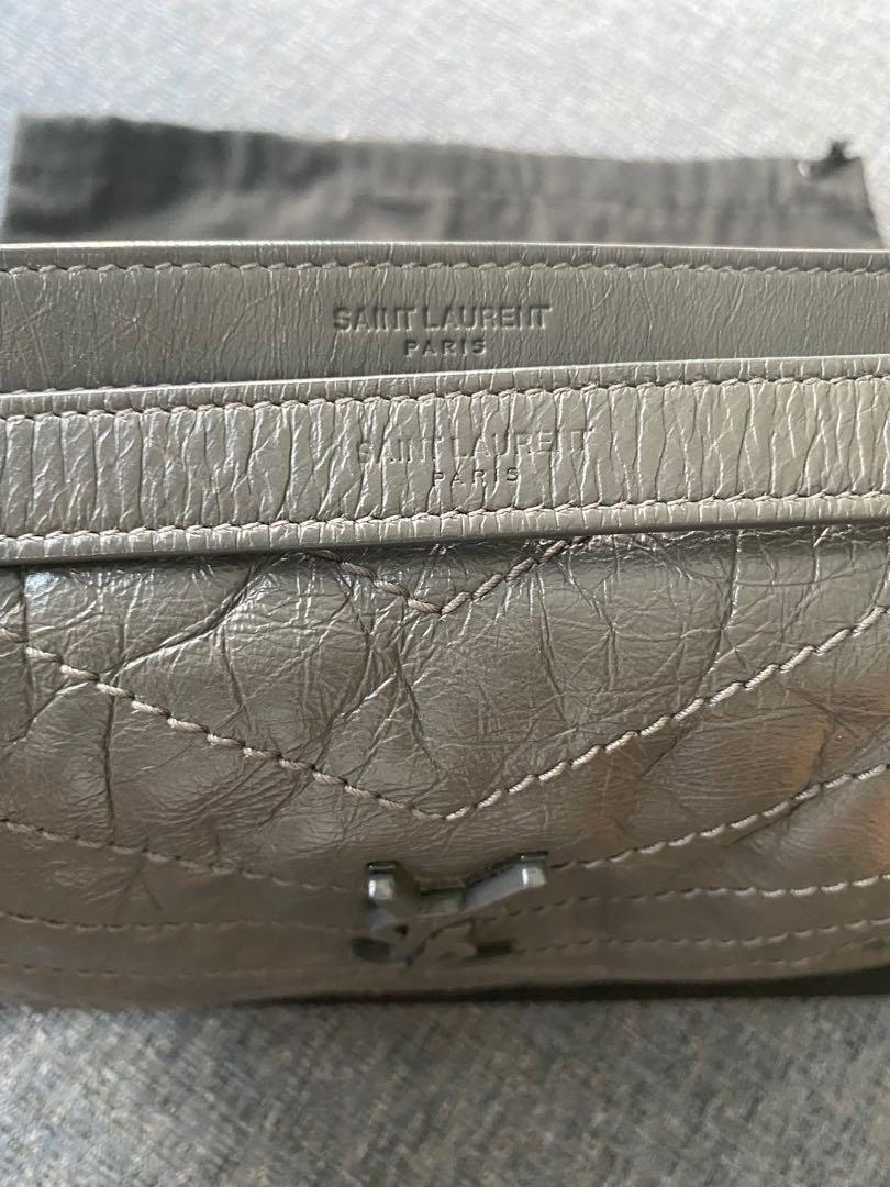 Authentic Saint Laurent YSL baby Niki in storm colour, Women's Fashion ...