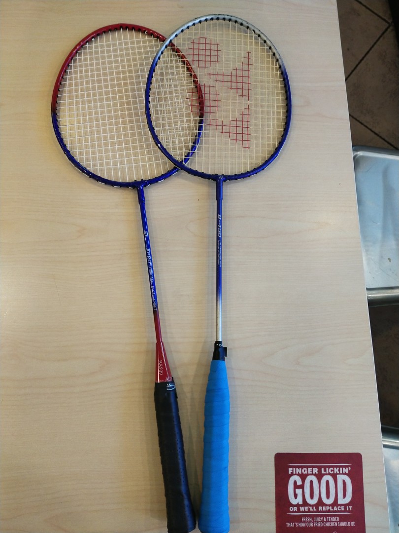 Badminton Training Rackets - 1 Pair, Sports Equipment, Sports & Games ...