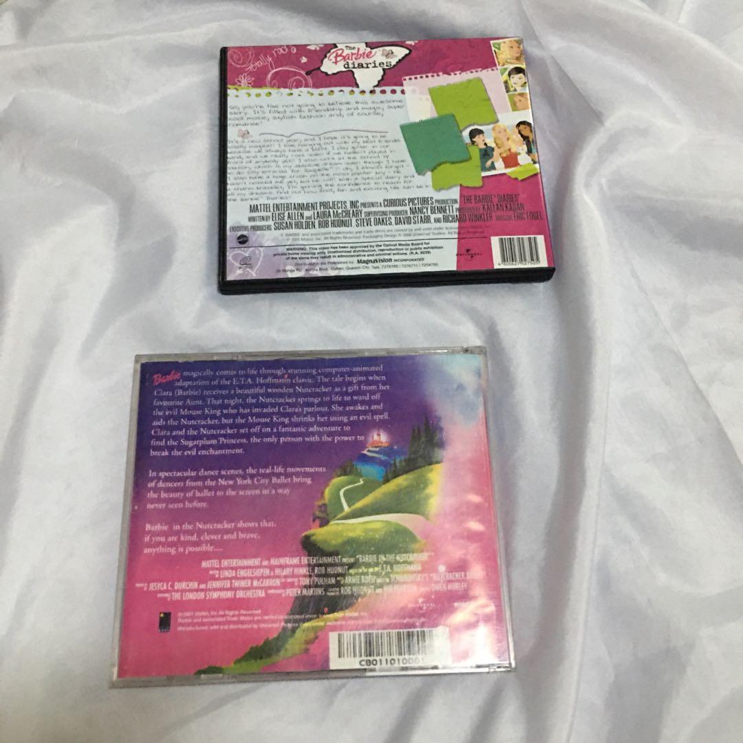 Barbie VCD Bundle, Hobbies & Toys, Music & Media, CDs & DVDs on Carousell