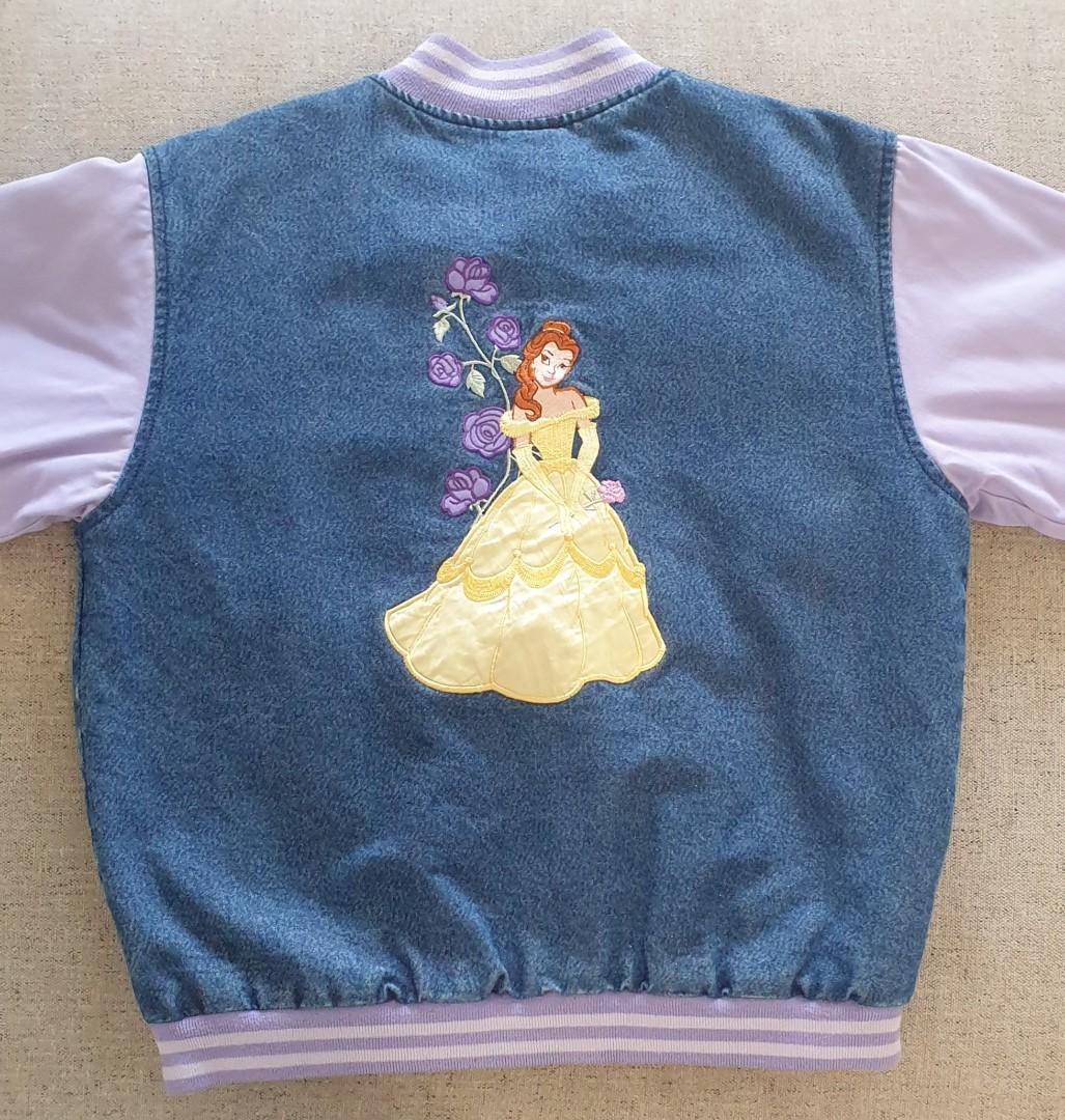 Princess Belle Varsity Jacket, Babies & Kids, Babies & Kids Fashion on ...
