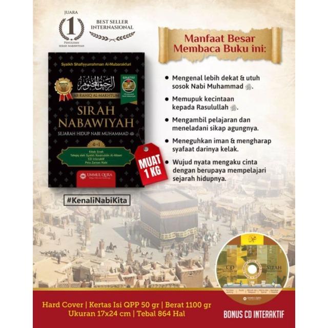 BESTSELLING SIRAH NABAWIYAH / SEJARAH HIDUP NABI MUHAMMAD / AR RAHIQ AL ...