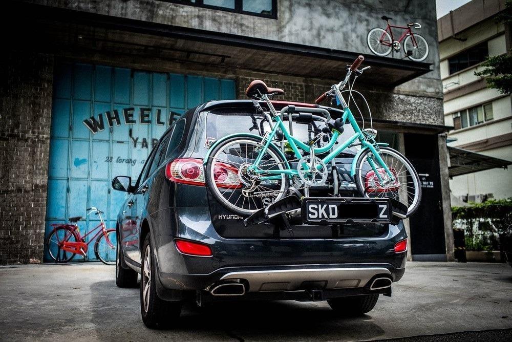 Bicycle Carrier Rack Metal Plate Bike for Car License Aluminum Number ...