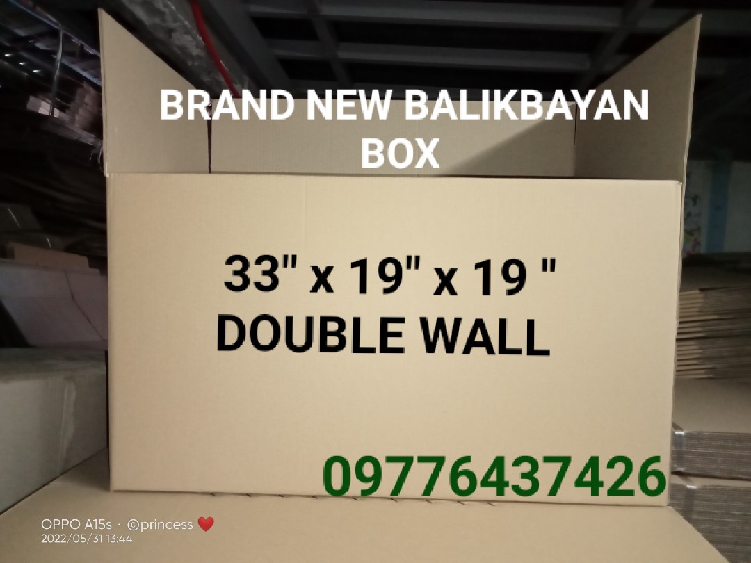 BRAND NEW BALIKBAYAN BOX, Luxury, Bags & Wallets on Carousell