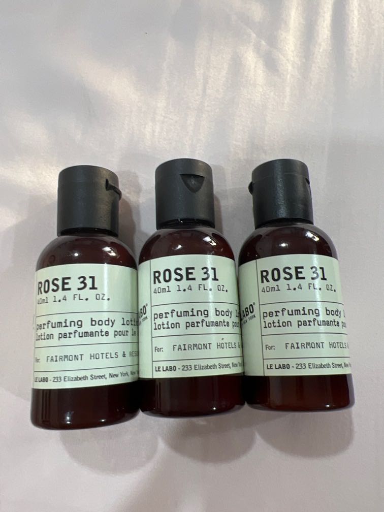 Brand new bottle of Le Labo Rose 31 body lotion made in Canada 40ml ...