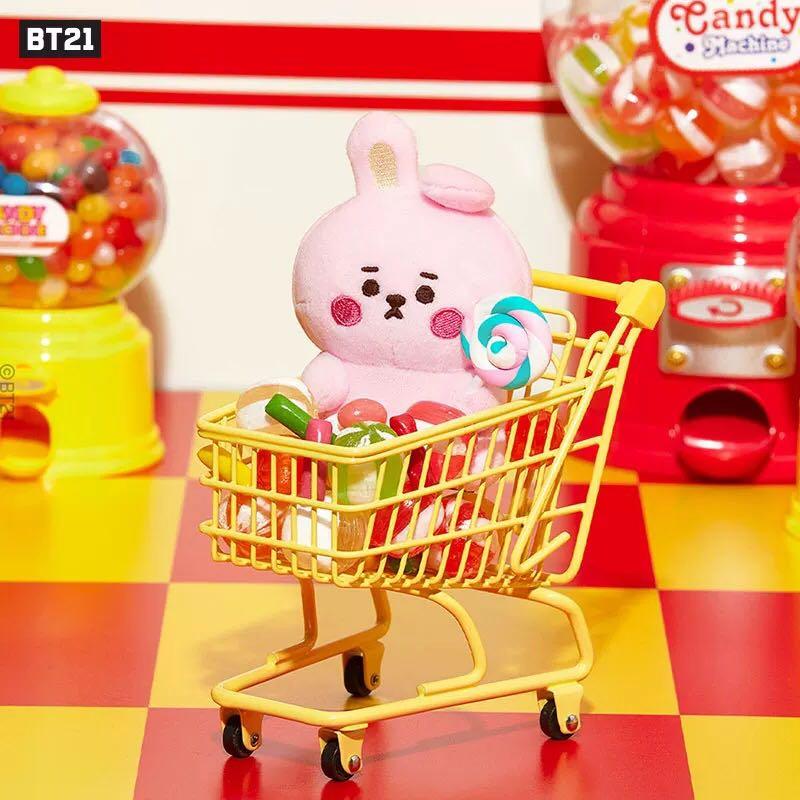 BT21 Jelly Baby Cooky Koya Squishy Soft Mochi Mini Plush, Hobbies ...