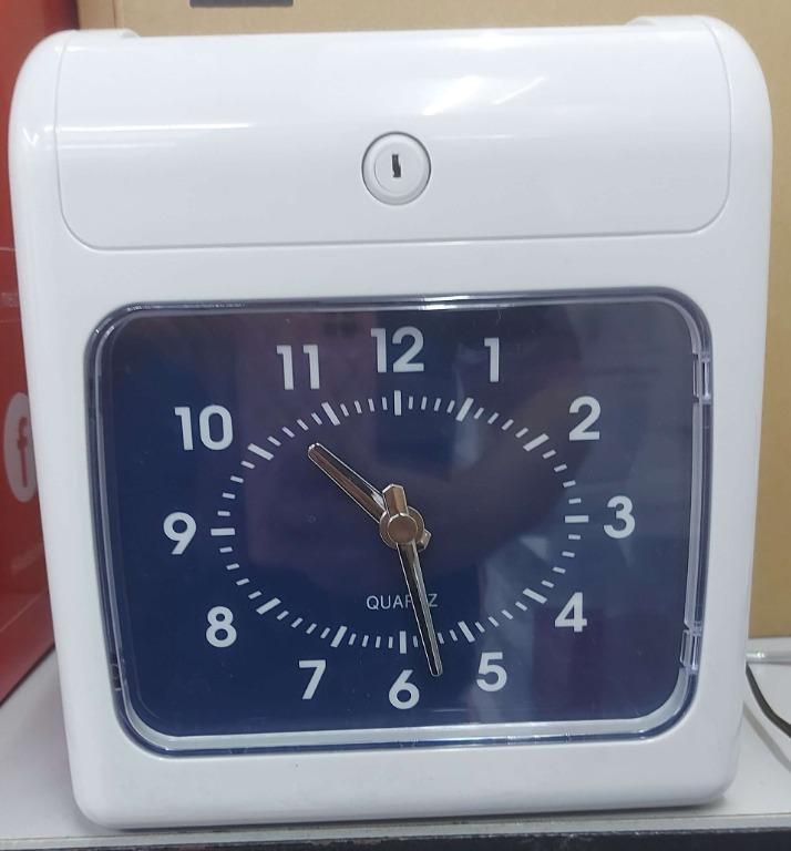 Bundy Clock/ Electronic Time Recorder, Furniture & Home Living ...