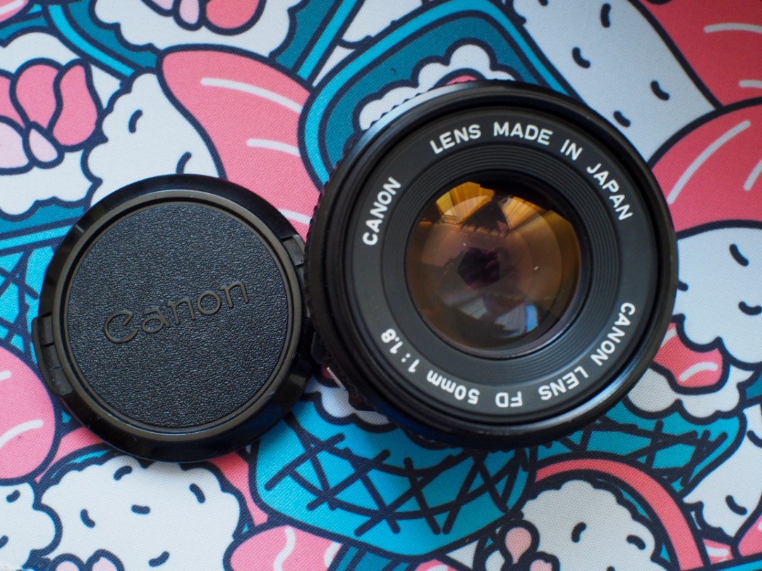 Canon nFD 50mm f1.8, Photography, Lens & Kits on Carousell