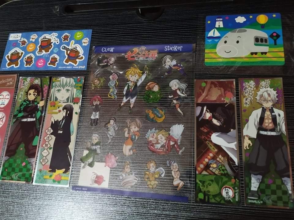 Cartoon and Anime Stickers Demon Slayer Kimetsu no Yaiba Seven Deadly ...