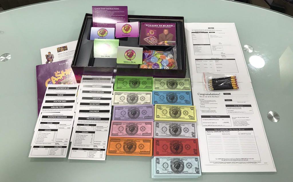 Cashflow Board Game Sets (English & Chinese Version), Hobbies & Toys ...