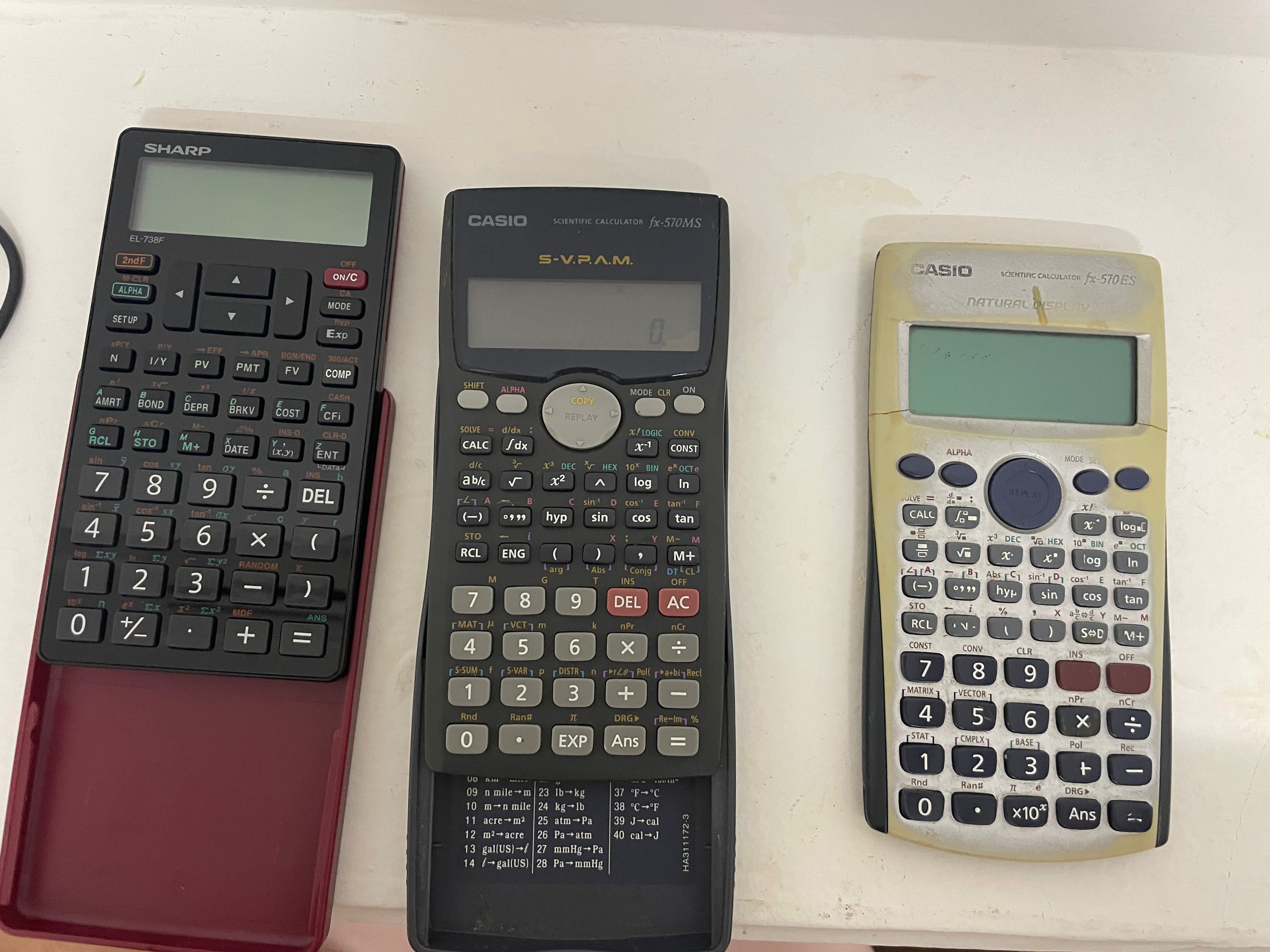 Casio sharp Scientific Calculator, Mobile Phones & Gadgets, Other ...