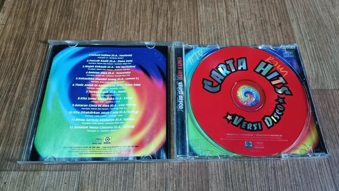 CD CARTA TERKINI VERSI DISCO @ 1998 Rock Record & Tape (M) Sdn Bhd.. Sample Jabatan Penyiaran ...