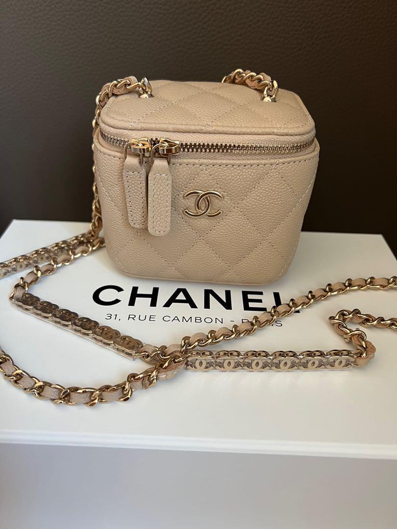 Chanel Mini vanity bag, Luxury, Bags & Wallets on Carousell