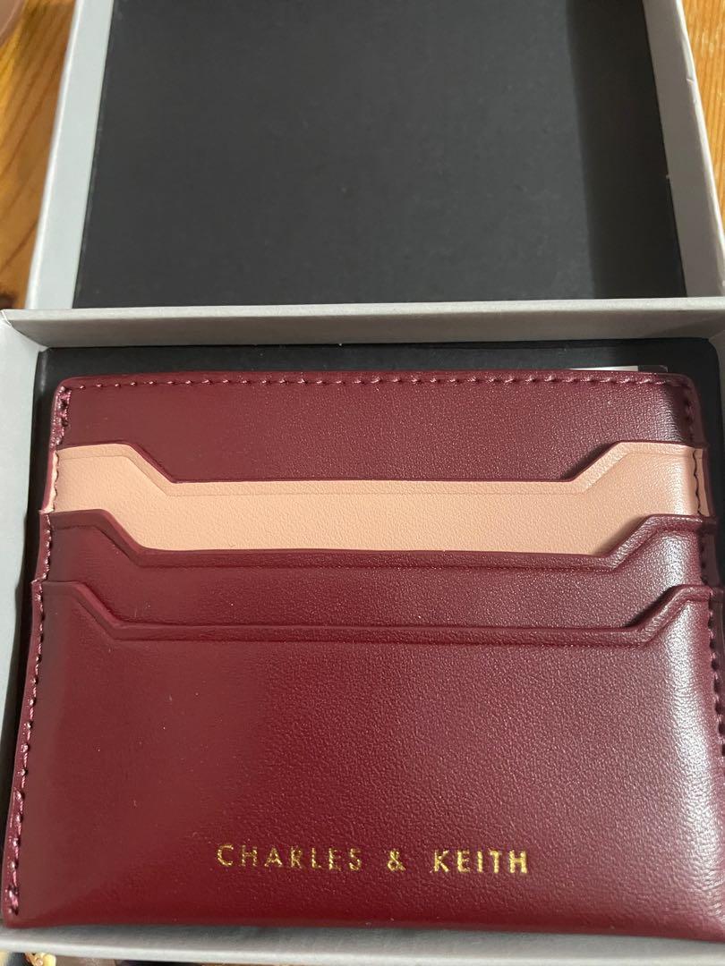 Charles & Keith Card Holder, 女裝, 手袋及銀包, 銀包、卡片套 - Carousell
