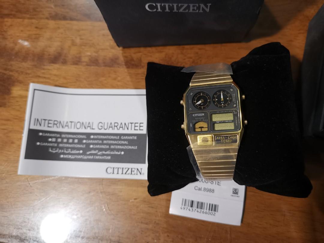 Citizen Ana Digi Temp Watch, Men's Fashion, Watches & Accessories ...