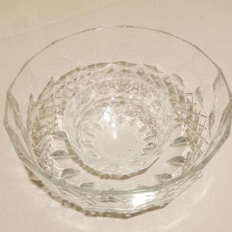 Crystal dish set, Furniture & Home Living, Kitchenware & Tableware ...