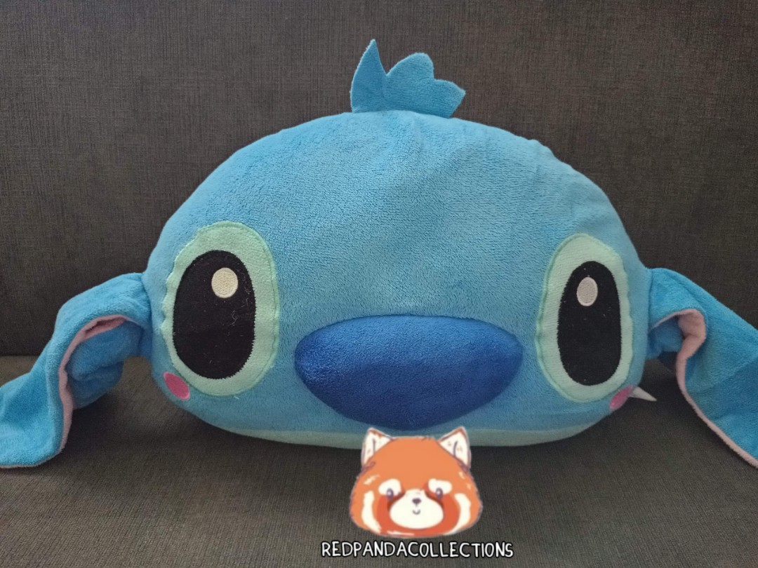 DISNEY STITCH HEAD PILLOW, Hobbies & Toys, Toys & Games on Carousell