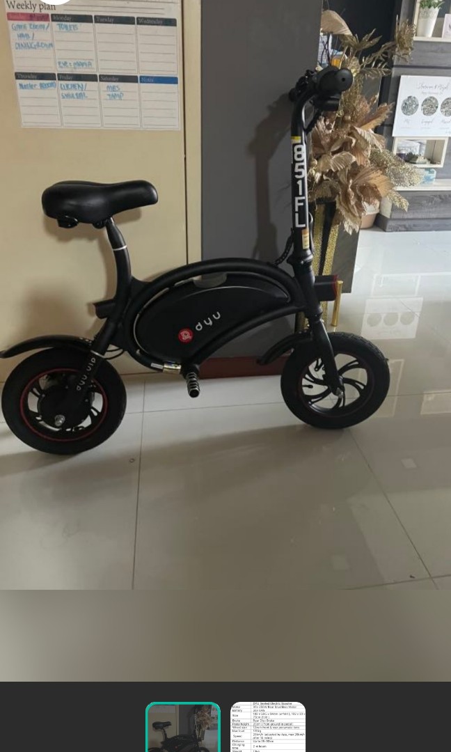 Dyu Pmd, Sports Equipment, PMDs, E-Scooters & E-Bikes, E-Scooters & E ...