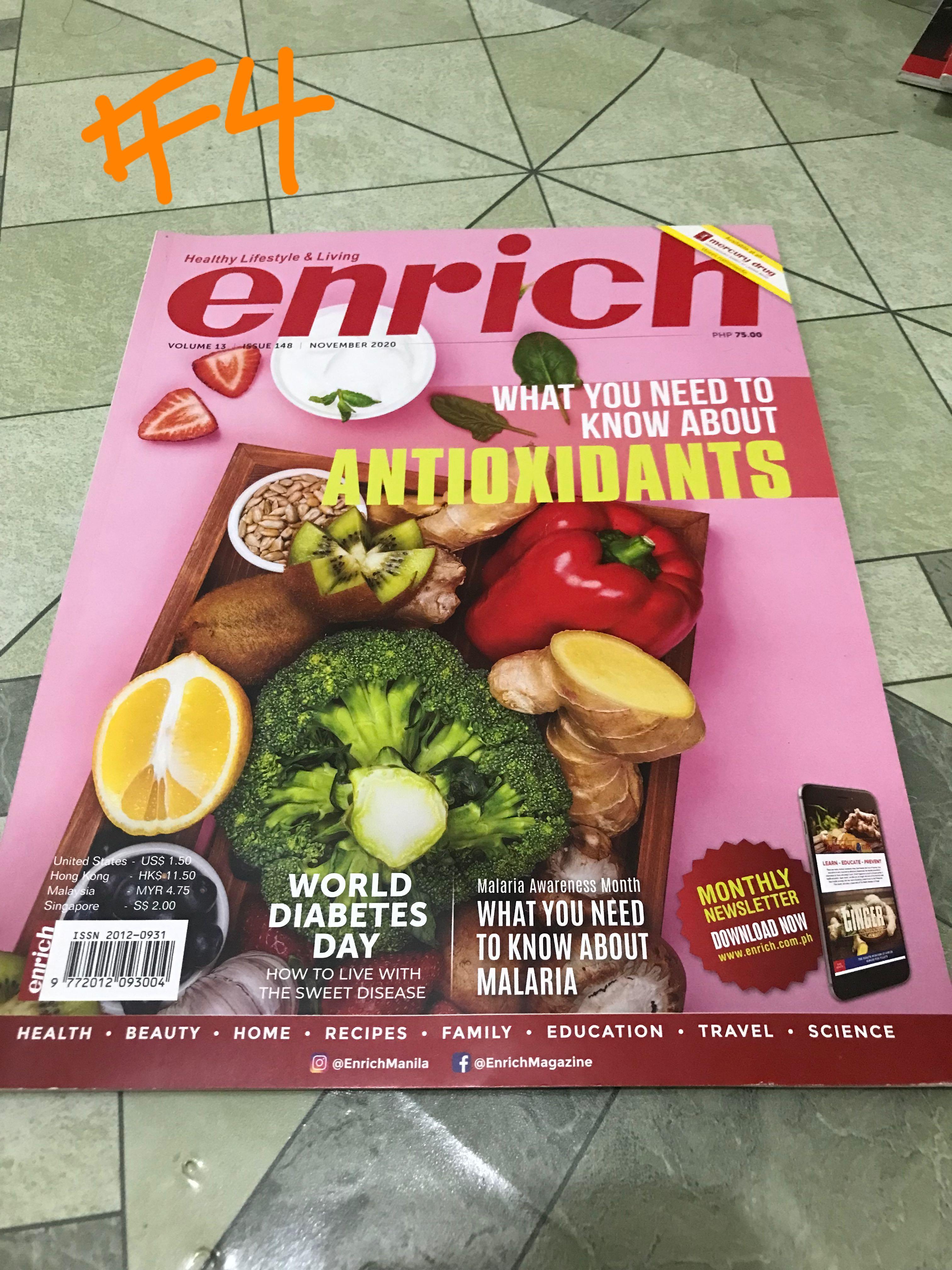Enrich magazine, Hobbies & Toys, Books & Magazines, Magazines on Carousell