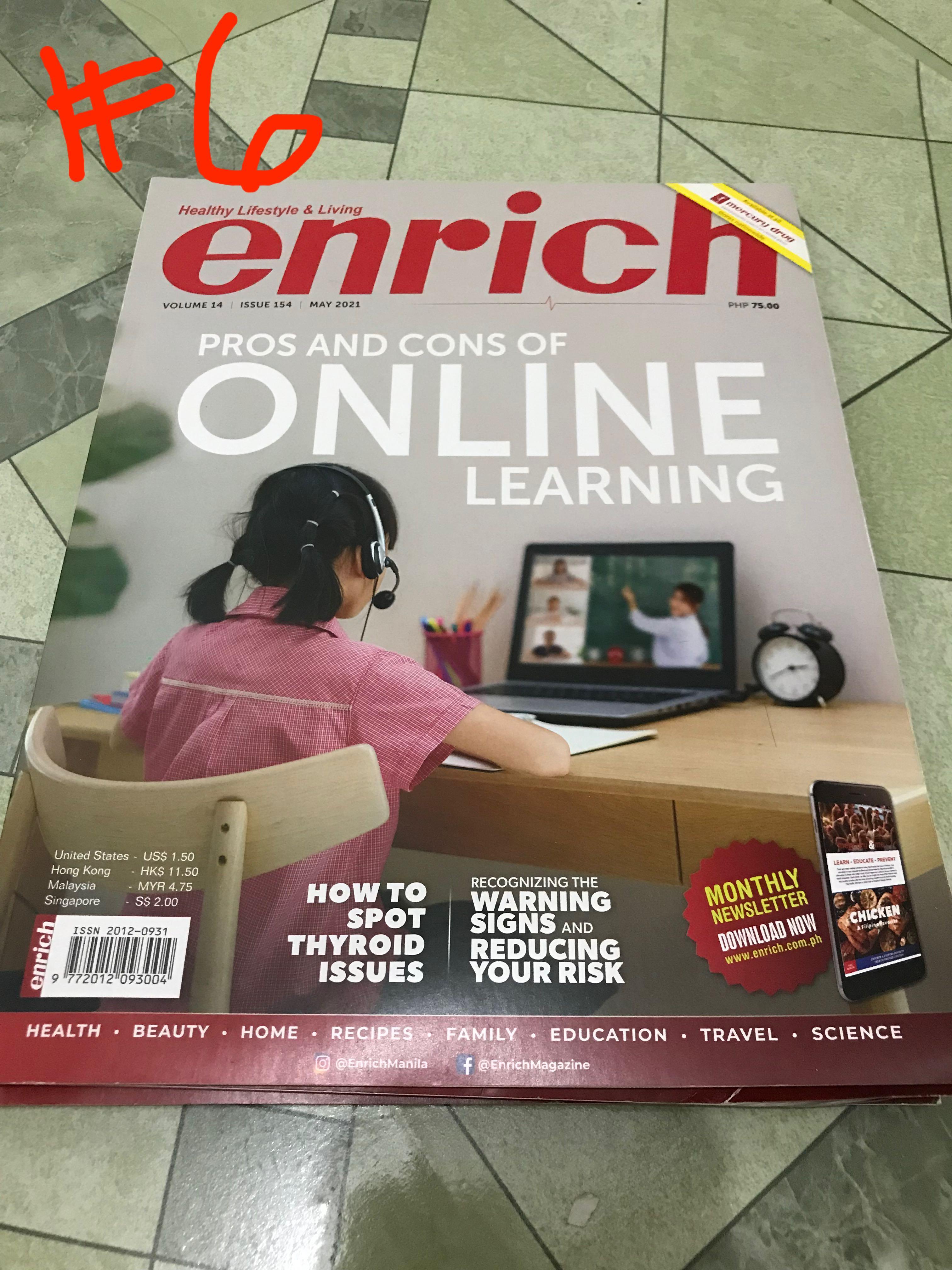 Enrich magazine, Hobbies & Toys, Books & Magazines, Magazines on Carousell